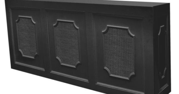 Colonial Bars Ratan 8' (Black) - Bars