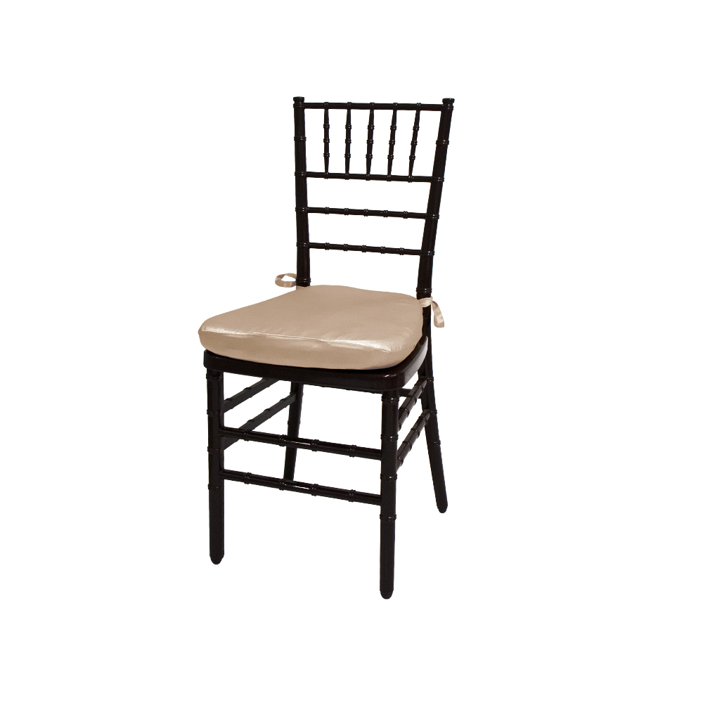 Chiavari Chair Mahogany Cushion Champange - Chiavari Chair