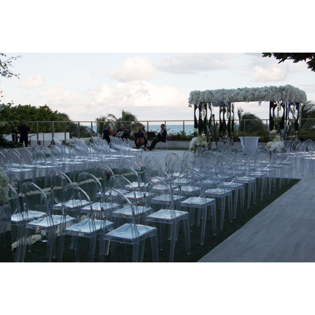 Ghost Chair (Armless) Clear - Resin Chairs