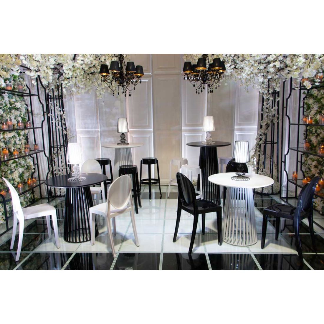 Bohemian Highboy Table Black - Bohemian Highboy Table