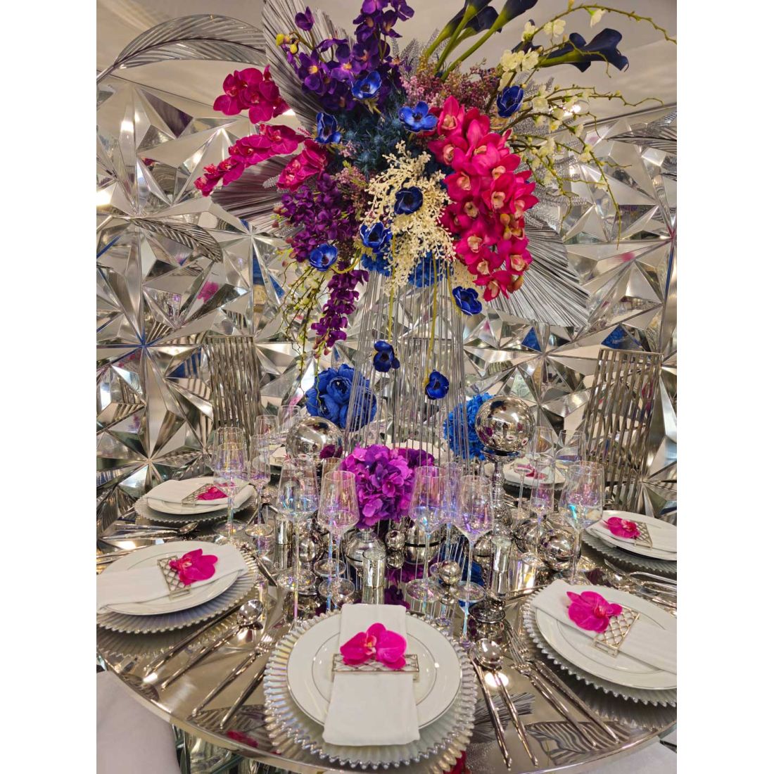 Claire Silver Dessert Plate - Claire Dessert Plate (Silver)