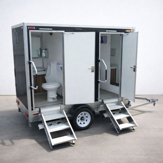 Luxury Portable Restroom Rental Compact Model | From $750 | Luxury Loos