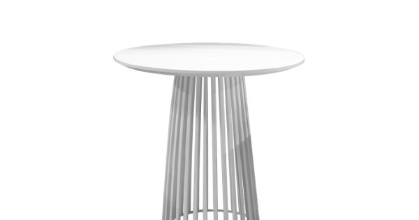 Bohemian Cocktail Table White - Specialty Dinning and Cocktail Tables