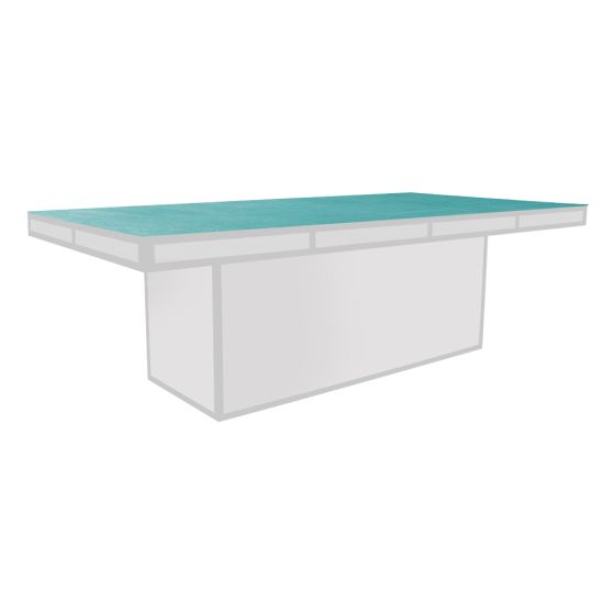 Modern Line Plus Dining Table White 48"x96" Rectangular Top Tiffany ...