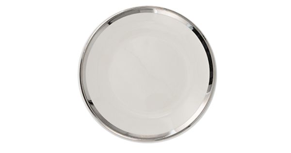 Claire Silver Dessert Plate - Claire Dessert Plate (Silver)
