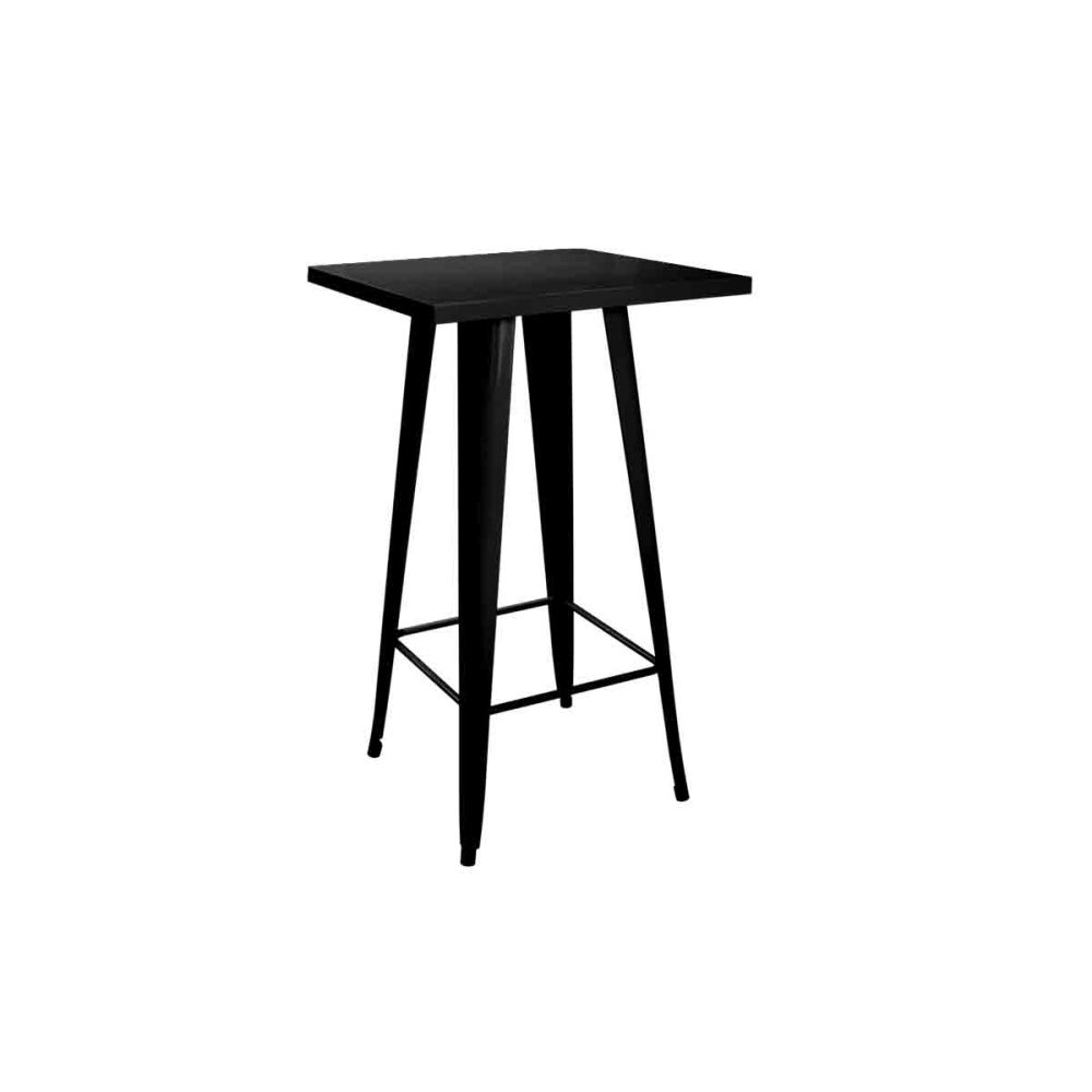 Urban Highboy Table Black - Iron cocktail table