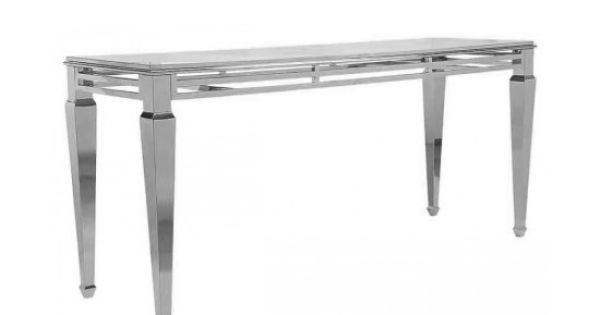 Reflection HighBoy Table Silver 30" x 96" Stainless Steel Top ...