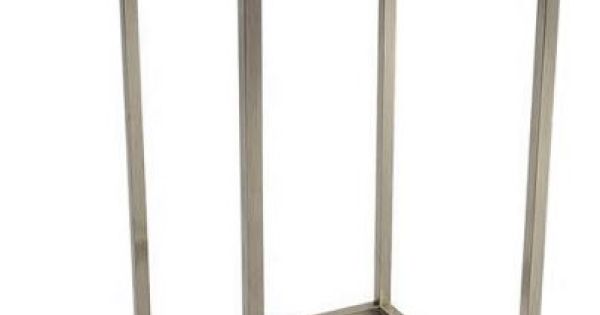Splendor Highboy Table (Silver) - reflection cocktail table