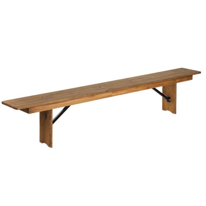 Rustic Chestnut Table 48"x96" Dark Wood - Specialty Dinning and ...
