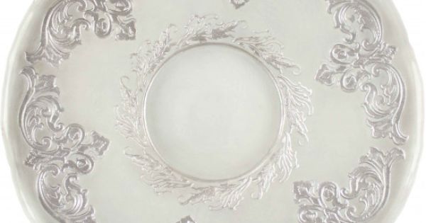 Crown Charger Plate (Silver) - Crown Charger Plate