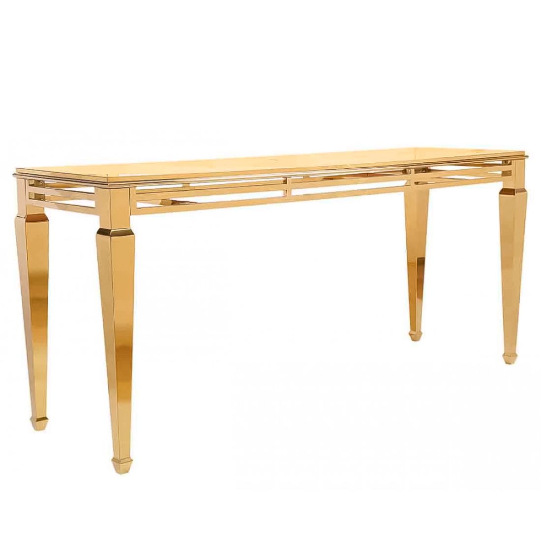 Reflection HighBoy Table Gold 48" x 96" Stainless Steel Top - Specialty ...