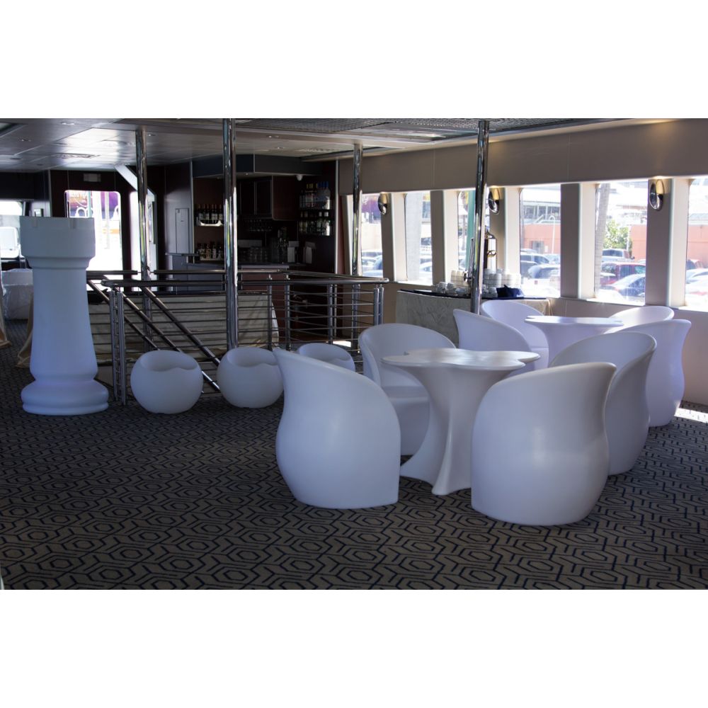 South Beach Flower Dinning Table - Specialty Dinning and Cocktail Tables